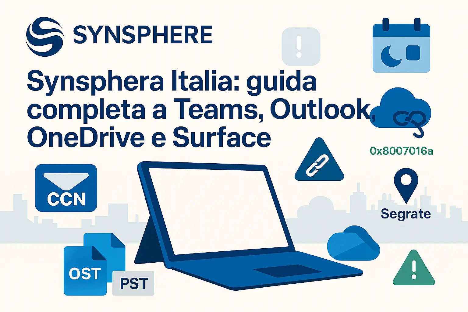 Synsphere Italia: guida pratica a Teams, Outlook, OneDrive e Surface